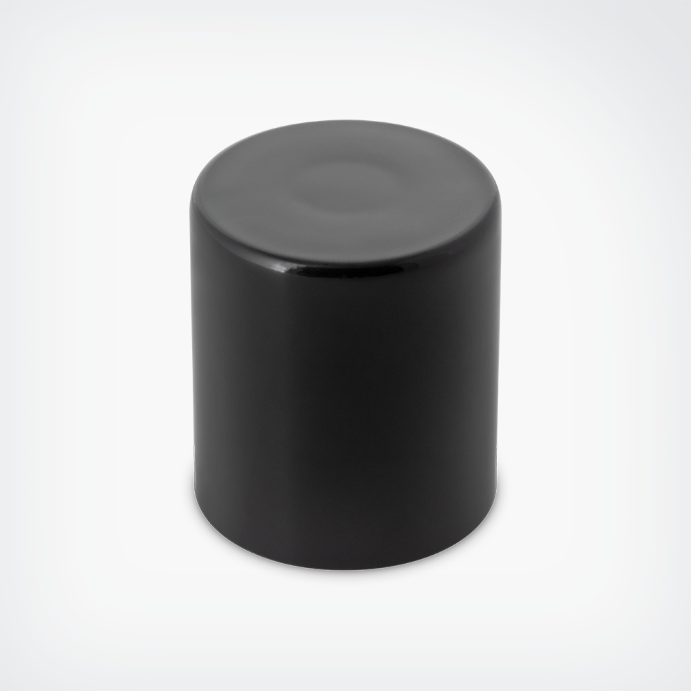 Extra Tall Smooth Sided LUG Plug Seal Gloss Black | ebottles-store