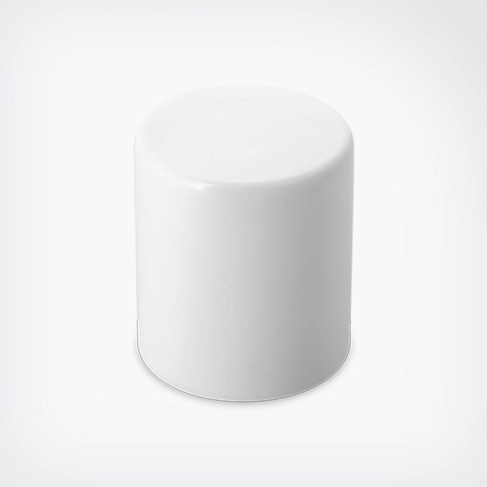 Extra Tall Smooth Sided LUG Plug Seal Gloss White | ebottles-store