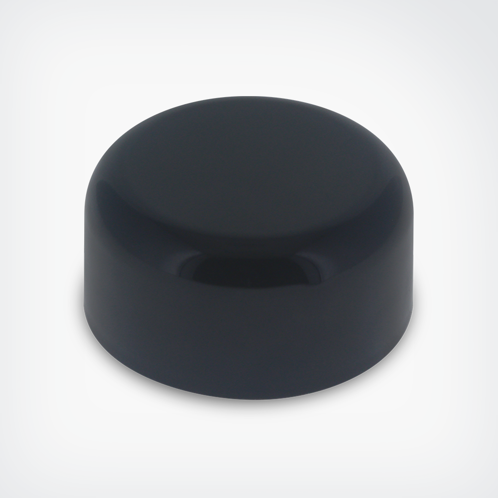 Rounded Edge Foil Lined Black | ebottles-store