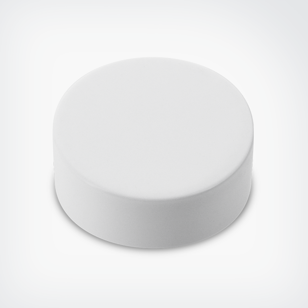 Smooth Sided Teflon Lined Gloss White | ebottles-store