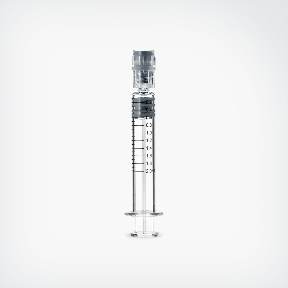 Long Graduated Glass Syringe - Luer Lock | ebottles-store