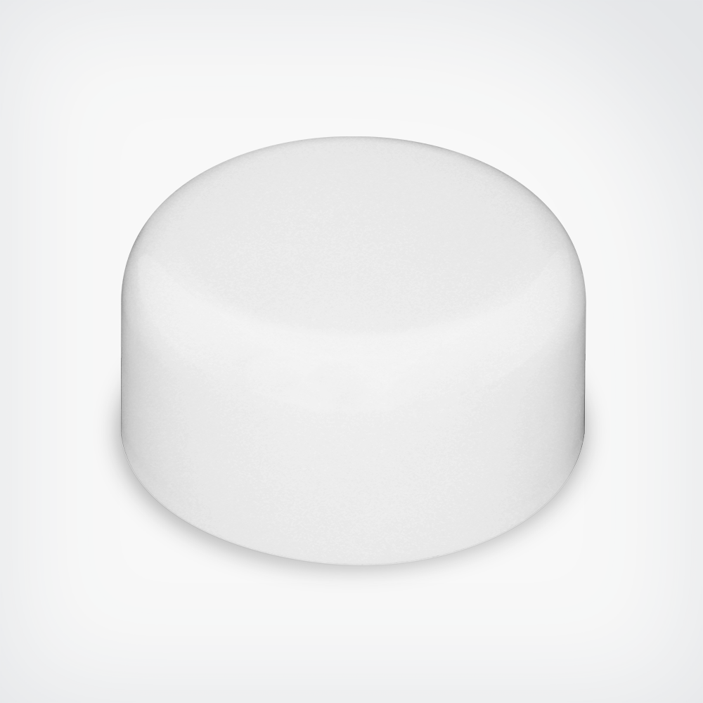 Rounded Edge Foil Lined White | ebottles-store