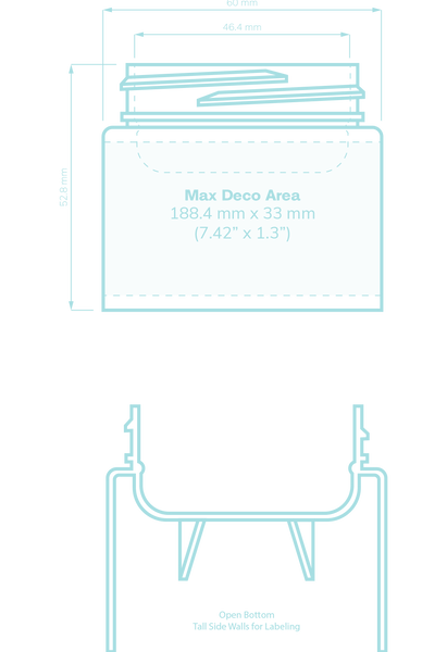 1 Gram Double Shell PP Jars | ebottles-store